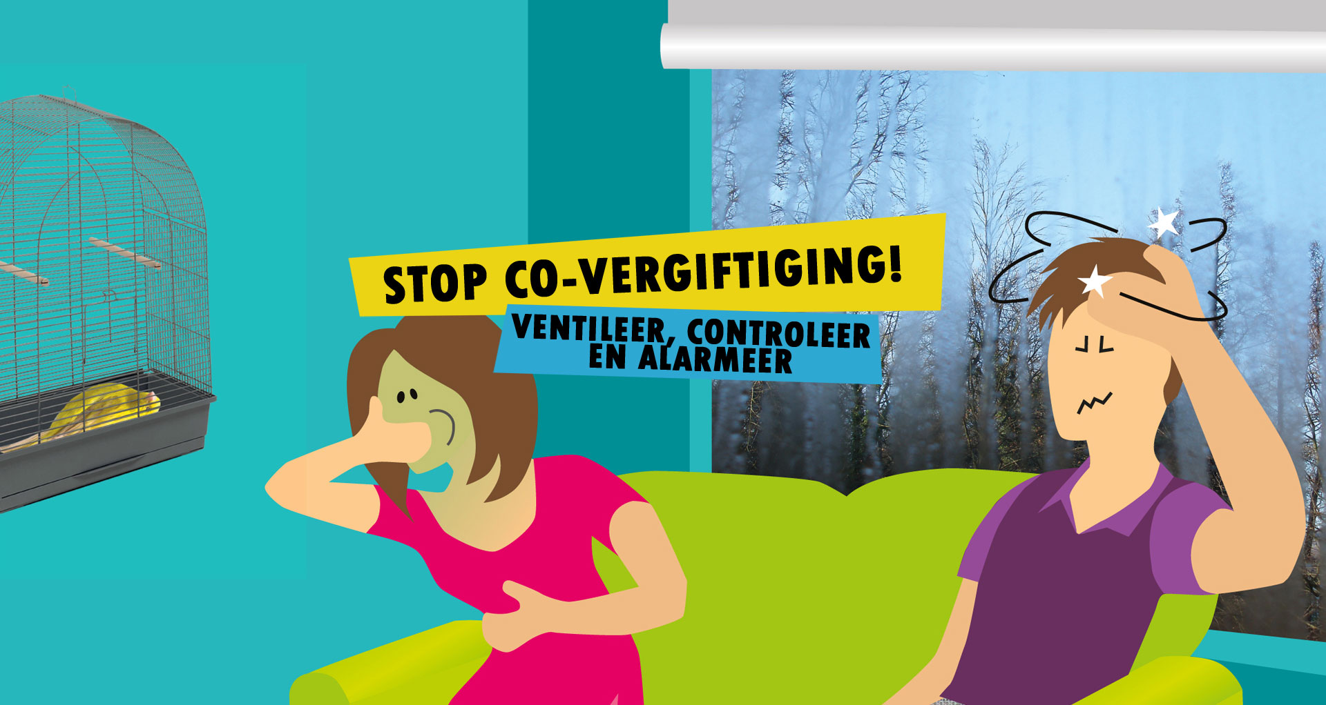 Koolmonoxide - Brandweer