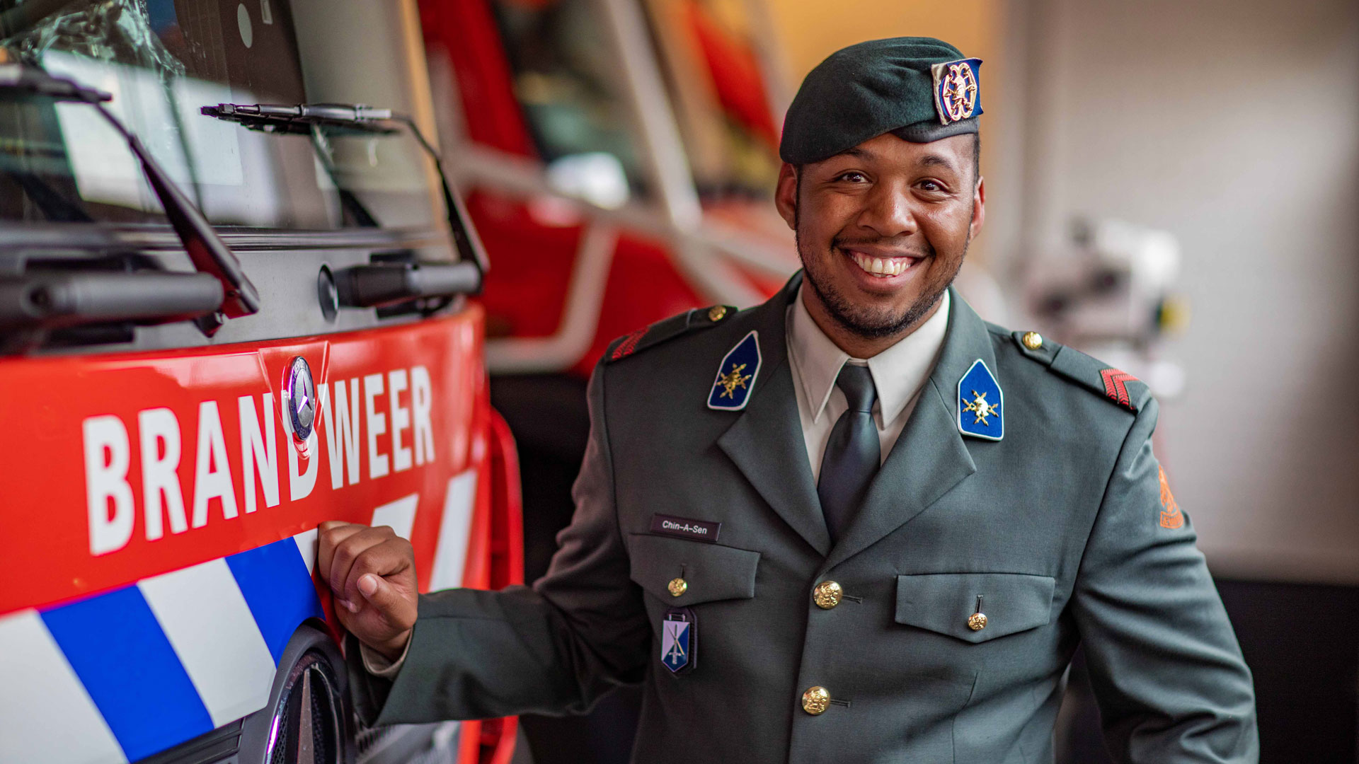 Brandweervrijwilliger in beeld: Benjamin Chin-A-Sen - Brandweer