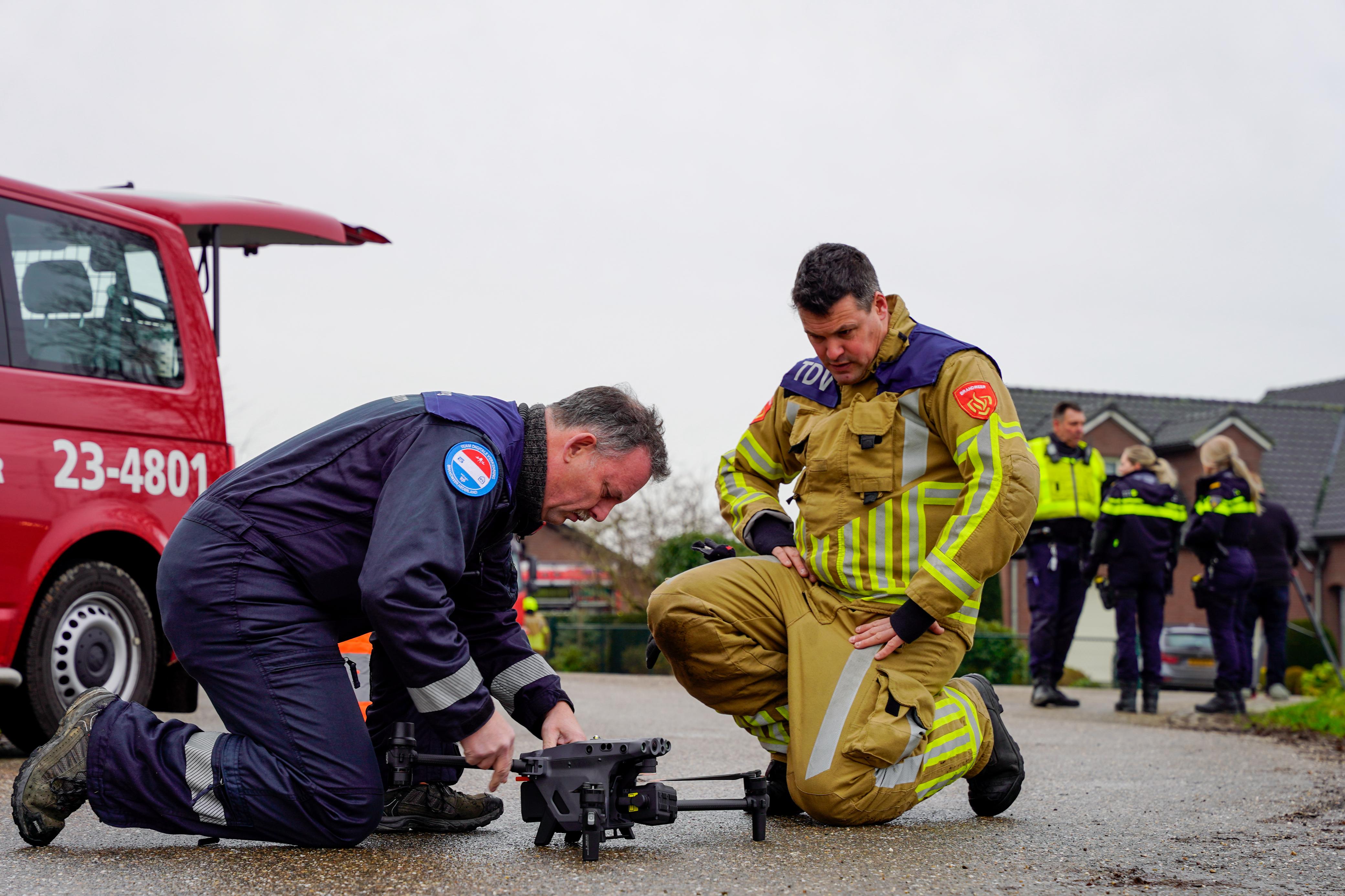 Nieuw in onze regio: het droneteam - Brandweer